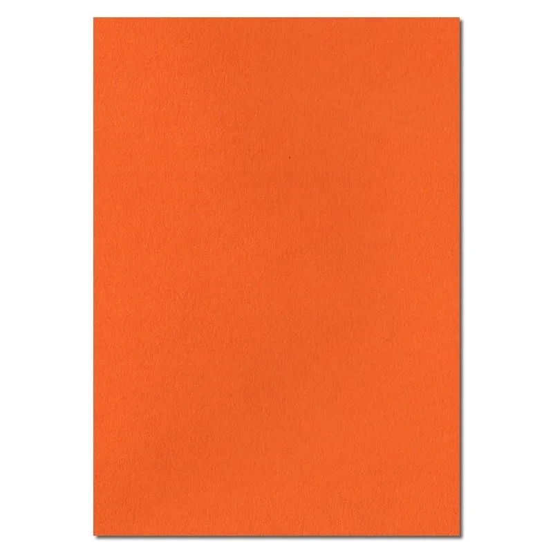 50 Orange A4 Sheets Orange Paper 297mm x 210mm